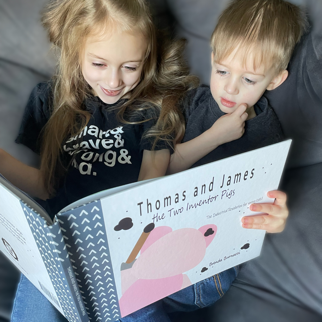Thomas and James the Two Inventor Pigs (The Industrial Revolution for ...